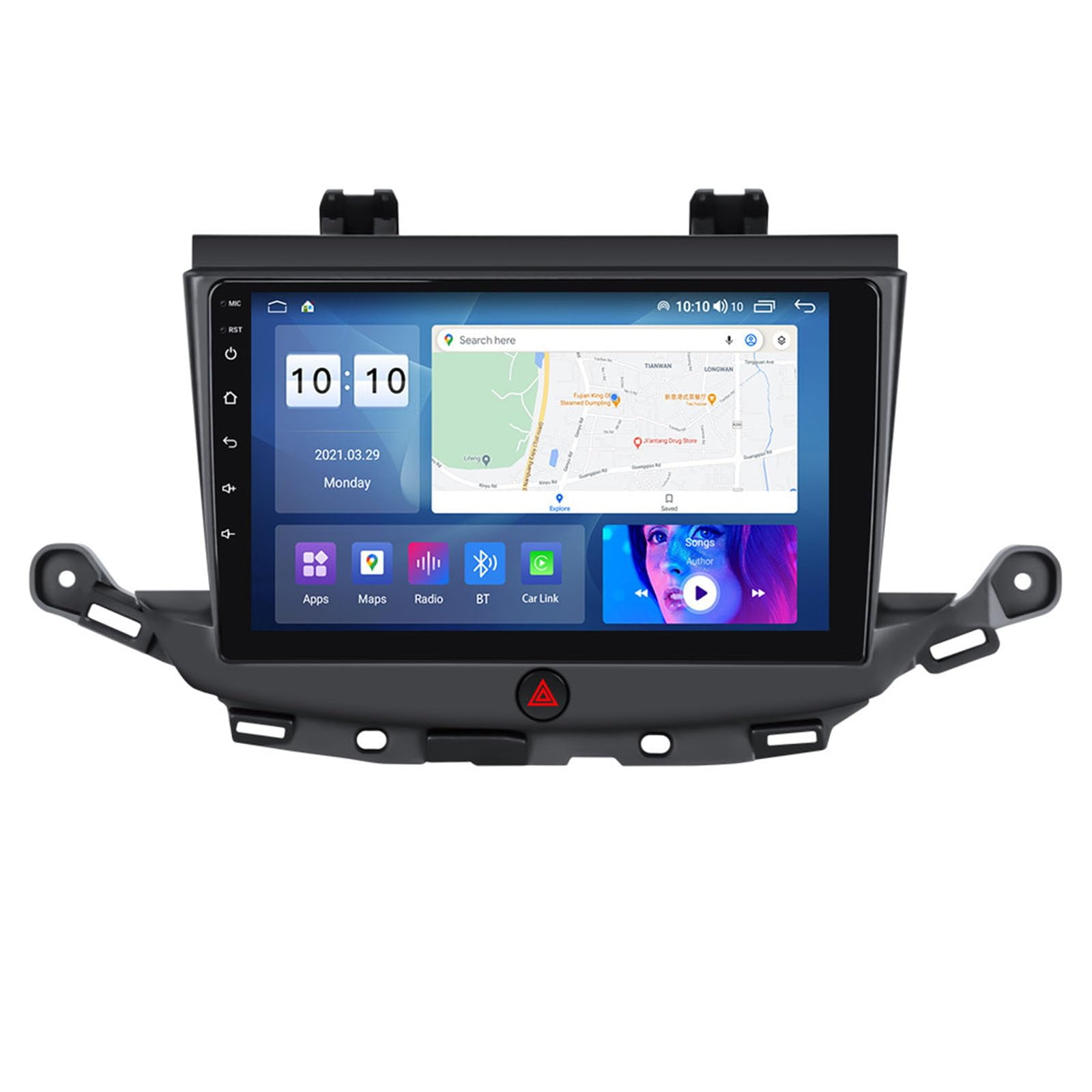 Sehmtoo Car Radio Sehmtoo Android 12 Car Stereo for Opel Astra K 2016 ...