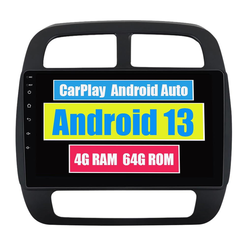 Sehmtoo Car Radio Sehmtoo Car Stereo CarPlay Head Unit for Renault Kwid ...