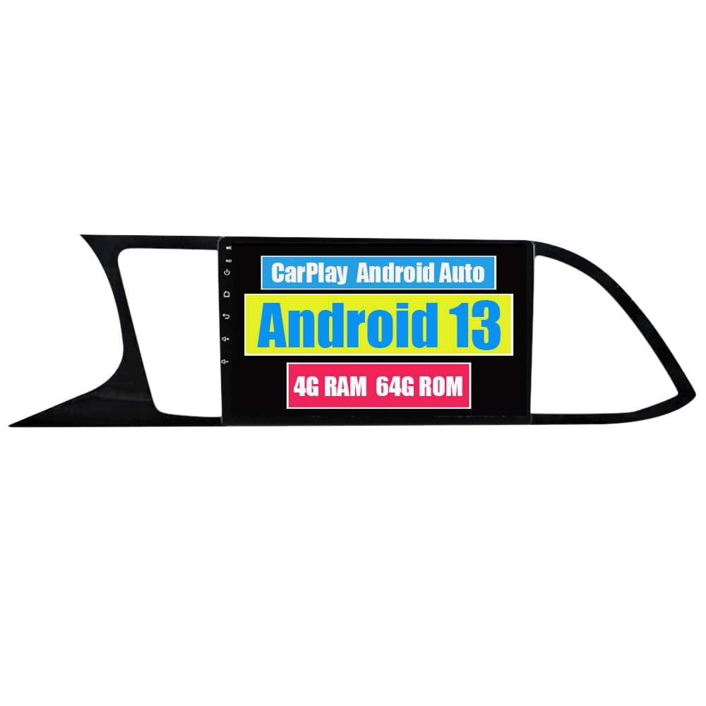 Sehmtoo Car Radio Sehmtoo Car Stereo CarPlay Head Unit for Seat Leon 3 ...