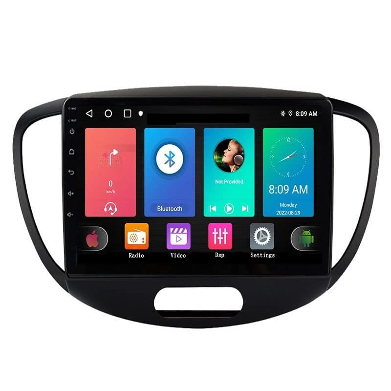 Sehmtoo Car Stereo Compatible With HYUNDAI I10 2008-2012 2 Din Radio ...