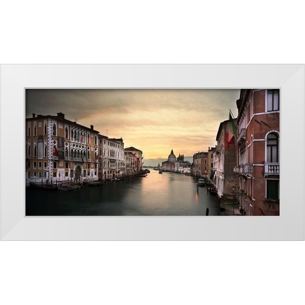 Seidel, Leo 32x18 White Modern Wood Framed Museum Art Print Titled ...