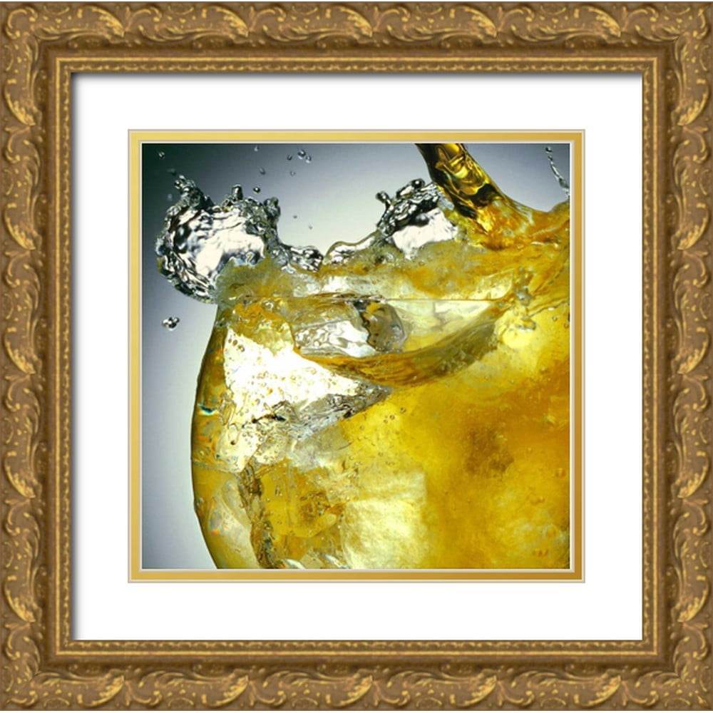 Seidman, Barry 15x15 Gold Ornate Wood Framed with Double Matting Museum ...