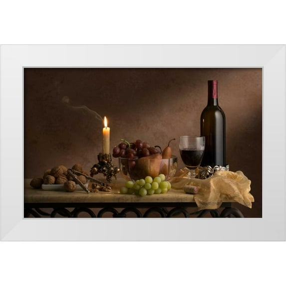 Seidman, Barry 18x13 White Modern Wood Framed Museum Art Print Titled ...