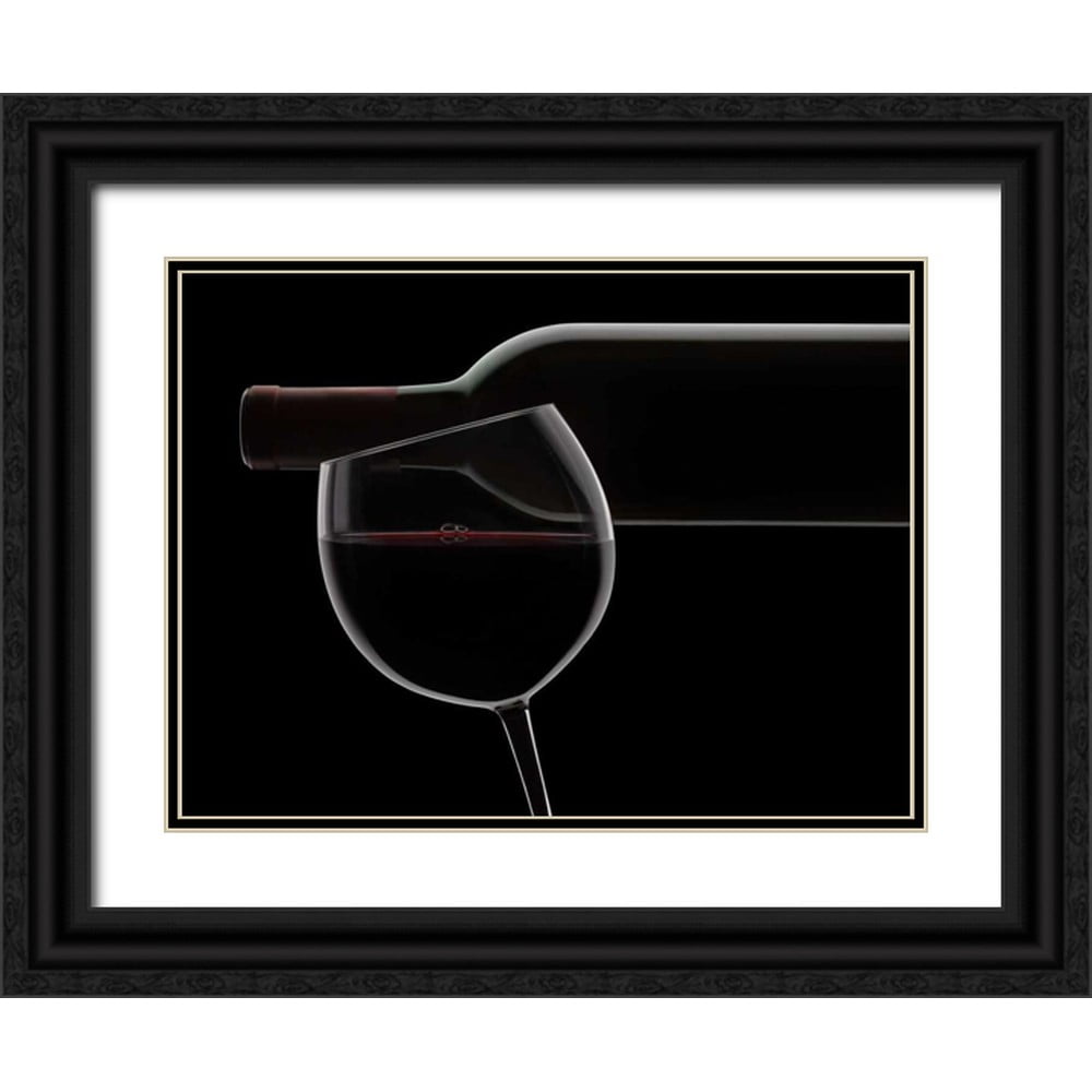 Seidman, Barry 18x14 Black Ornate Wood Framed with Double Matting ...