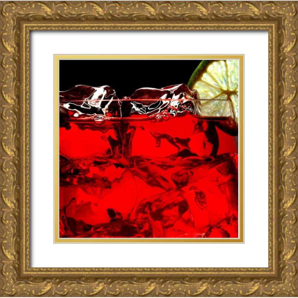 Seidman, Barry 26x26 Gold Ornate Wood Framed with Double Matting Museum ...