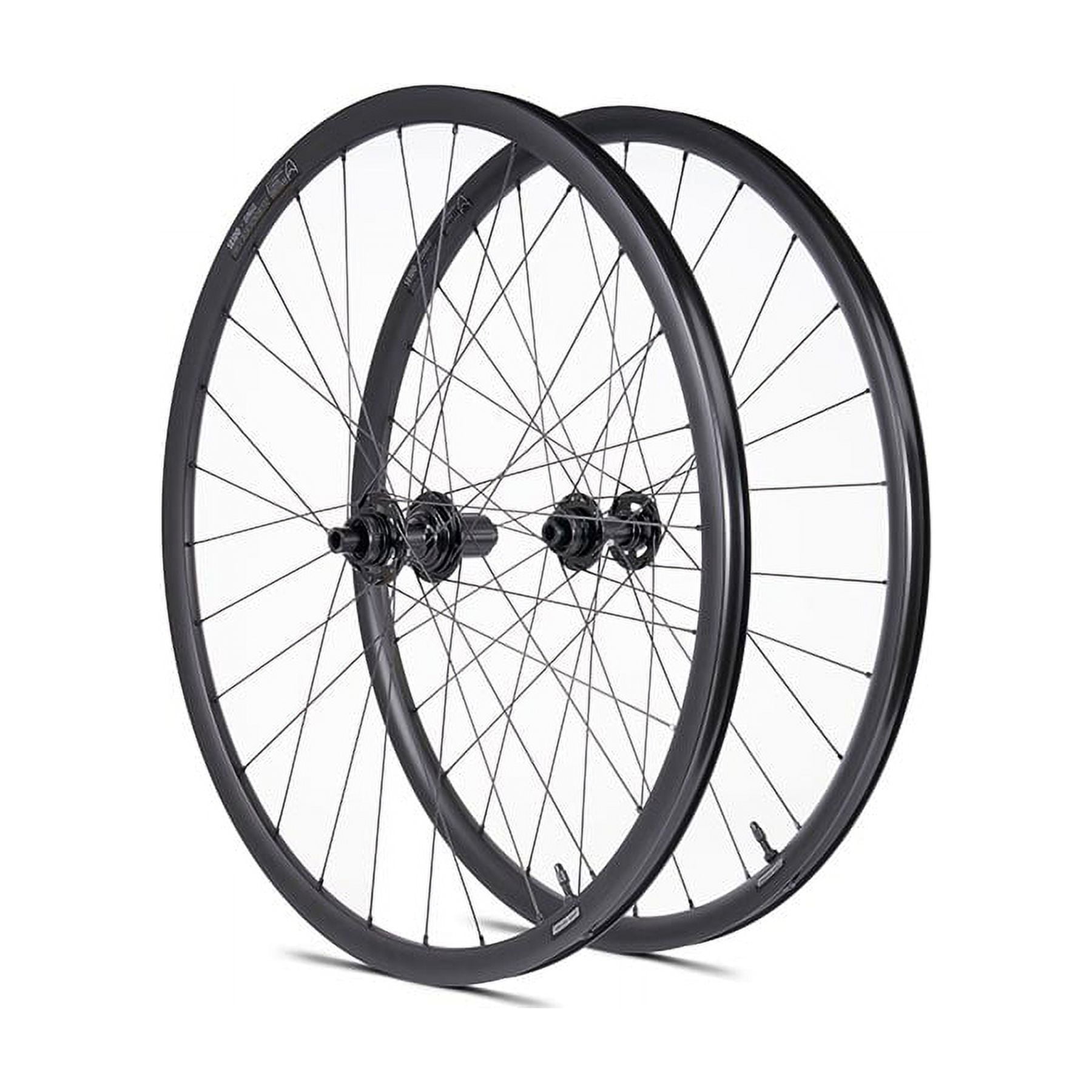 Seido Sinus Wheel Pair 700C / 622, Holes: 28, 12mm TA, F: 100mm, R ...