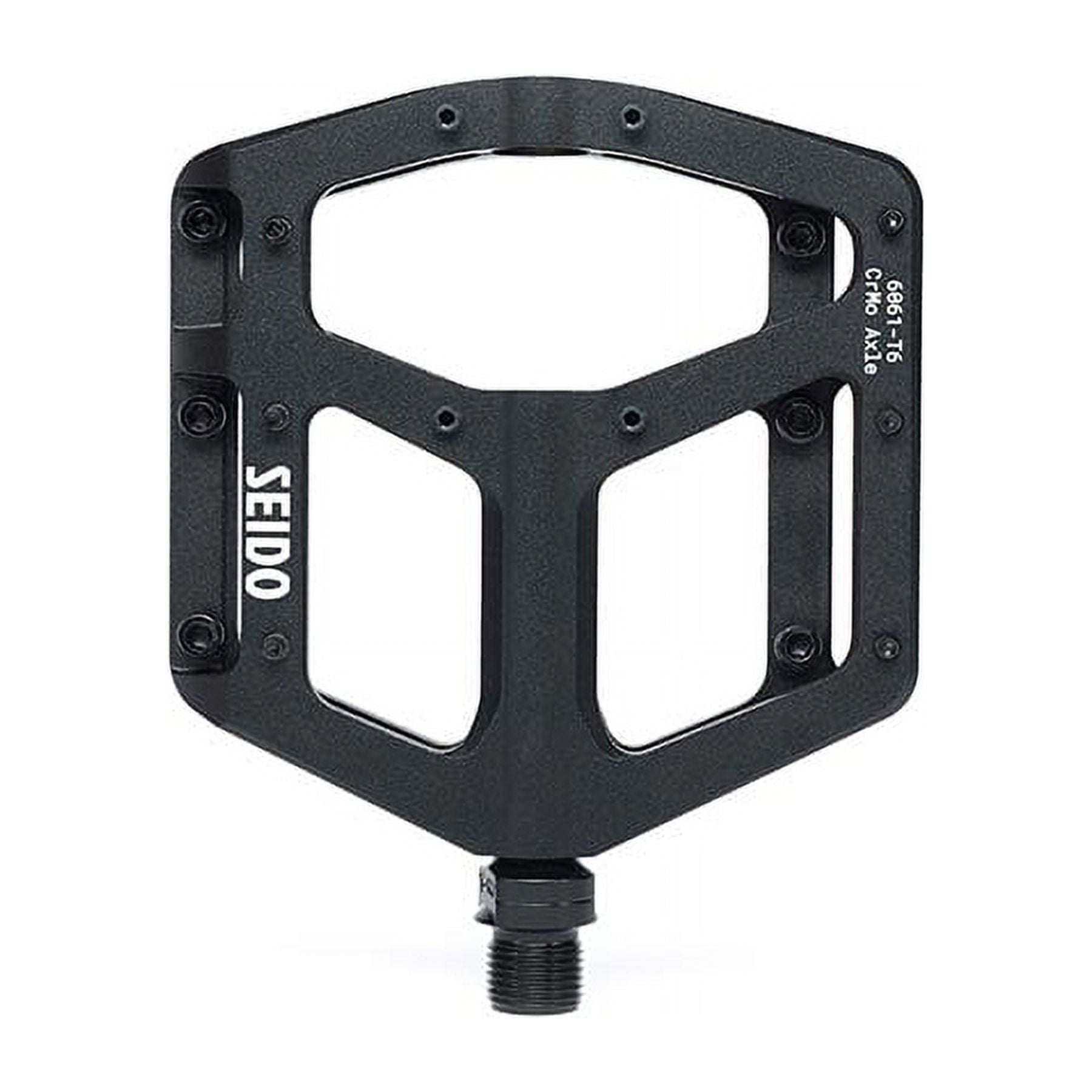 Seido Slicer Platform Pedals, Body: Aluminum, Spindle: Cr-Mo, 9/16 ...
