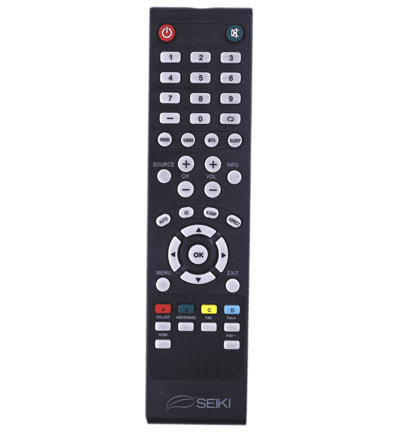 Seiki 845-045-03B01 TV Remote Control for Seiki Smart Televisions ...