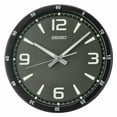Seiko QXA809KLH Heritage Design Clock, Black - Walmart.com