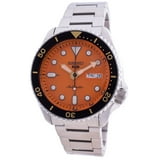 Seiko 5 Sports Automatic Orange Dial Men's Watch SRPD59K1 - Walmart.com