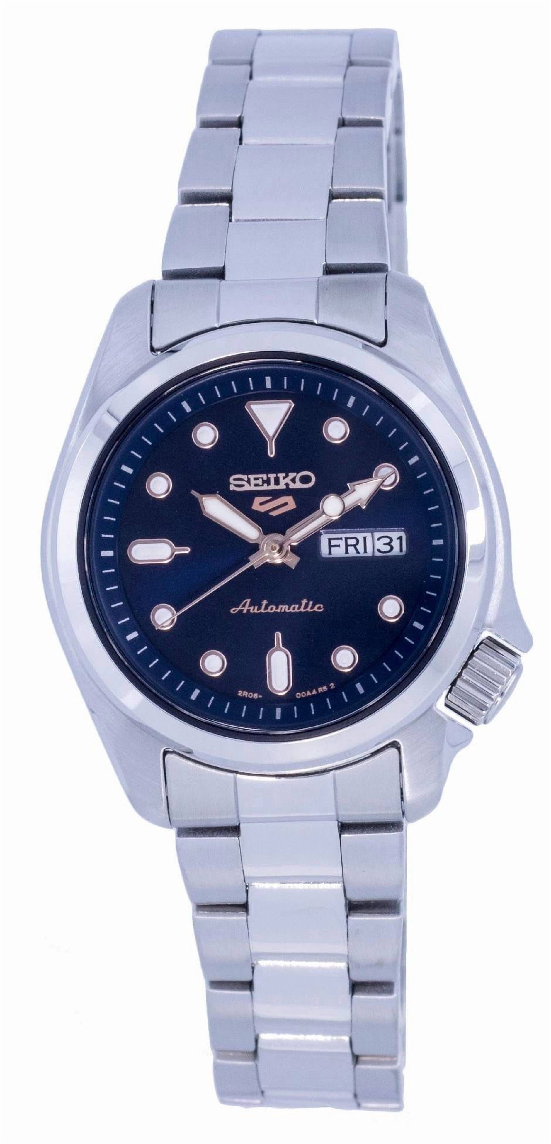Seiko 5 Sports Automatic Blue Dial Ladies Watch SRE003K1, Stainless ...
