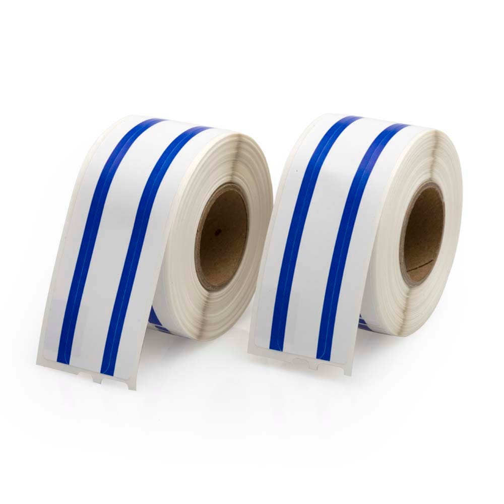 Seiko Compatible LV-SLP-FLB File Labels, Blue Stripe - Walmart.com