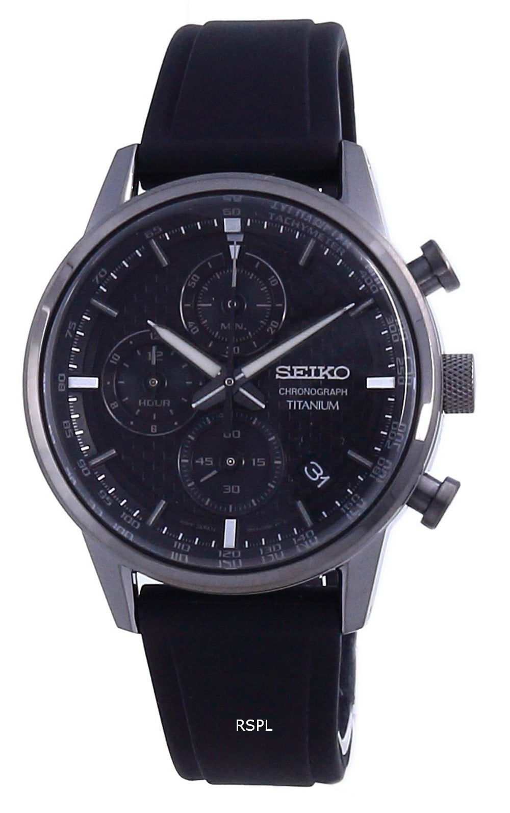 Seiko Discover More Titanium Chronograph Quartz SSB393 SSB393P1 SSB393P ...