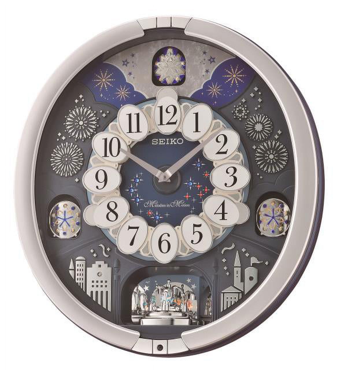Seiko Regal Oak Wooden Chime Wall Clock Pendulum, Quartz, Analog ...