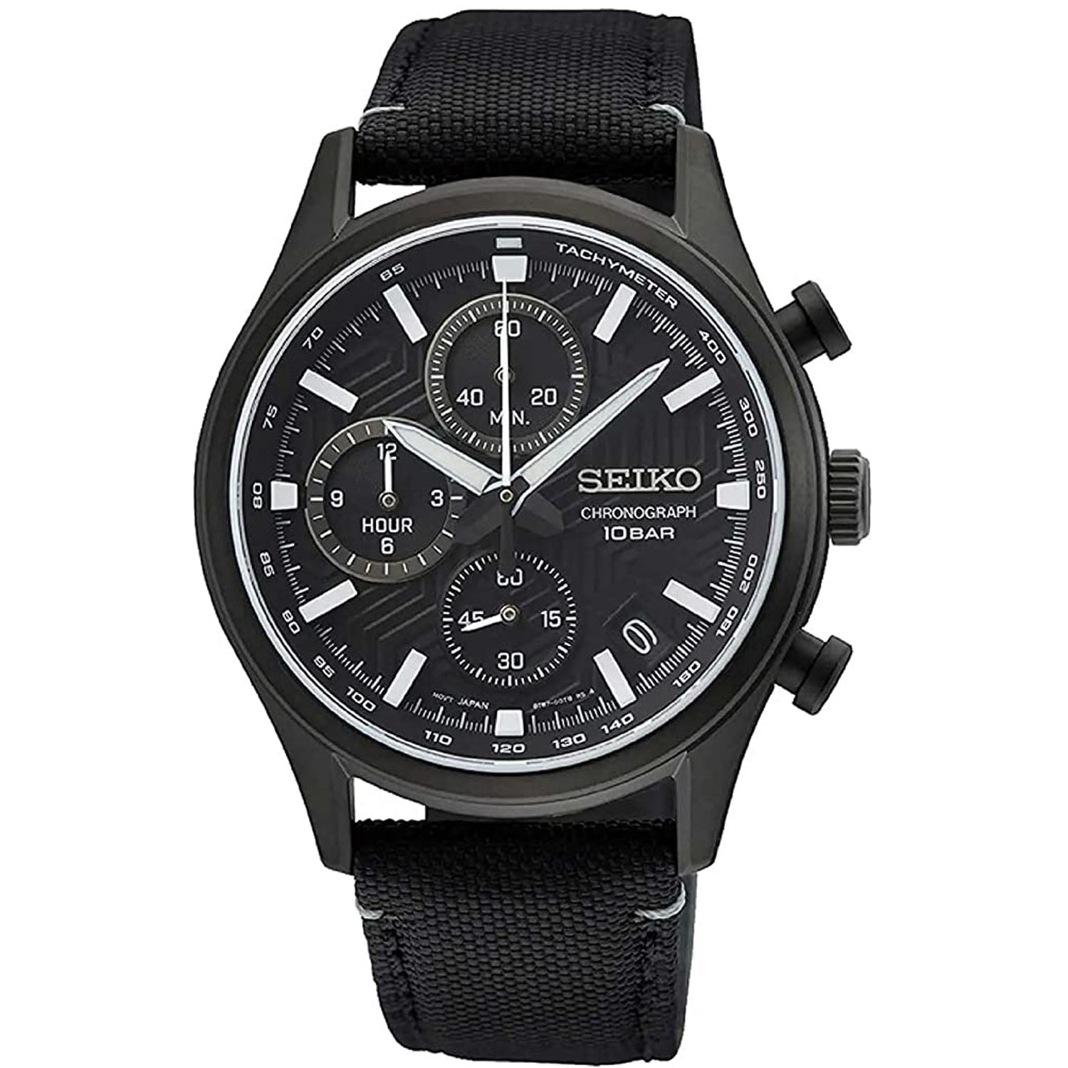 Seiko Men's Classic Black Dial Watch - SSB421P1 - Walmart.com