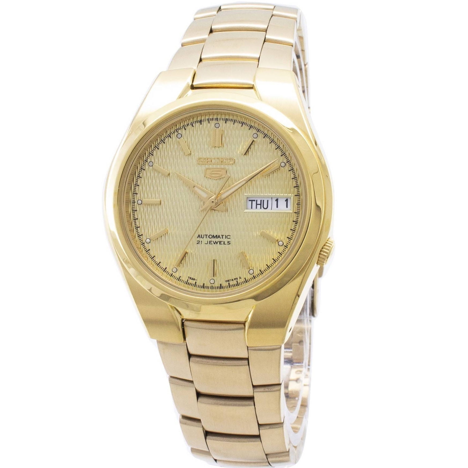 Seiko Men's Classic Gold Dial Watch - SNK610K1 - Walmart.com