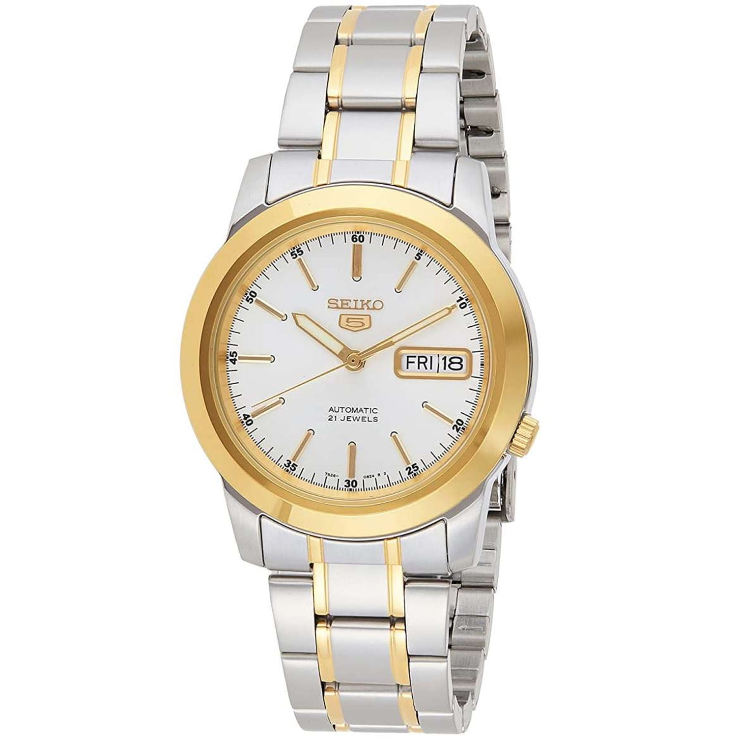 Seiko Men's Classic White Dial Watch - SNKE54K1 - Walmart.com