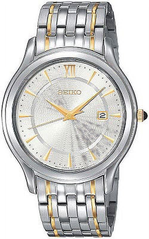 Seiko Men's SKK679 Silver Dial Bracelet Watch - Walmart.com