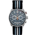 Seiko Men's Stainless Steel Japanese Quartz Dress Watch with Nylon ...