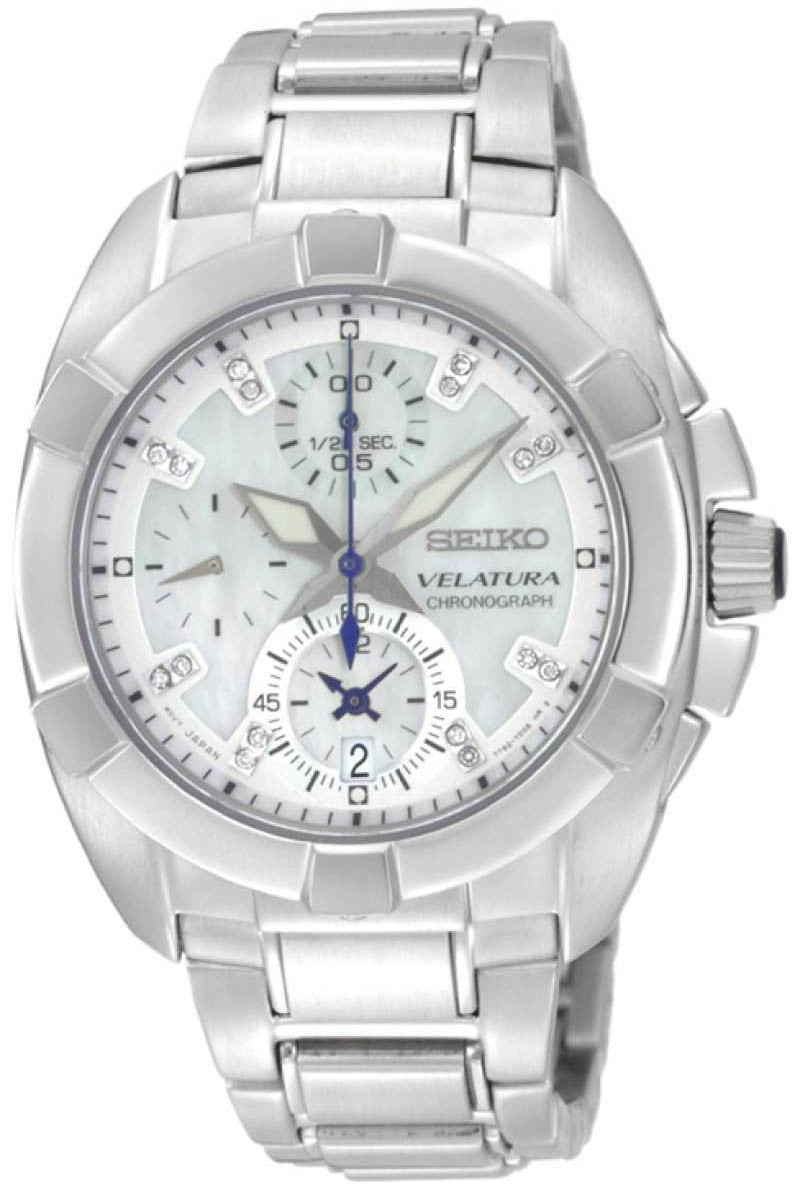 Seiko Men's Velatura Chronograph Watch SNDZ19 - Walmart.com