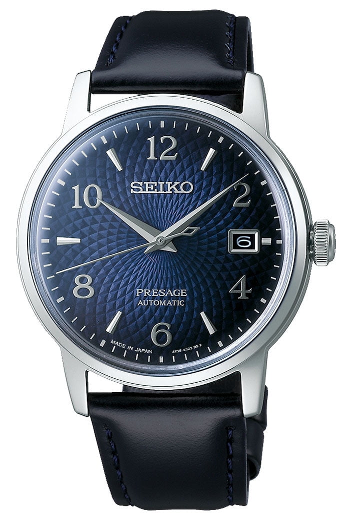Seiko, Mens Watch, SRPE43J1, Automatic Stainless Steel Blue Dial ...
