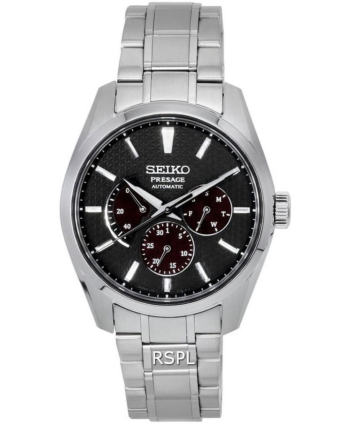 Seiko Presage Sharp Edged Kurotobi Russet Automatic SPB307 SPB307J1 ...