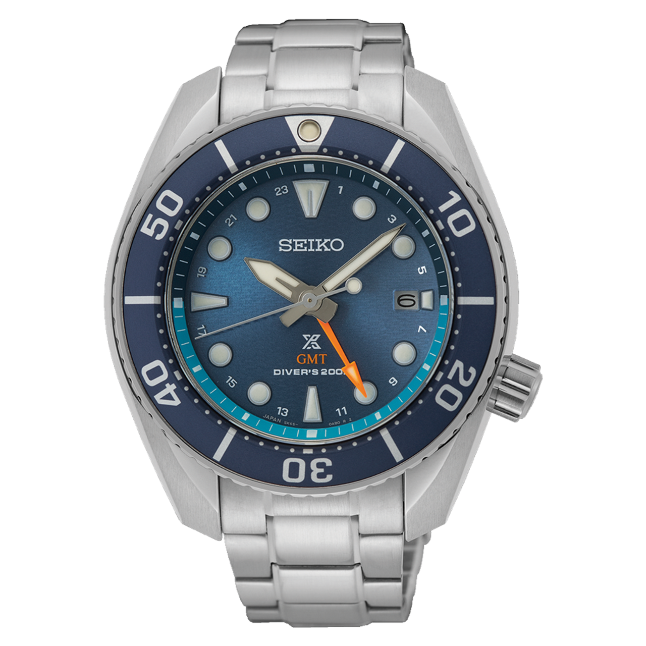 Seiko Prospex SFK001 Sea Sumo Solar GMT Blue - Walmart.com