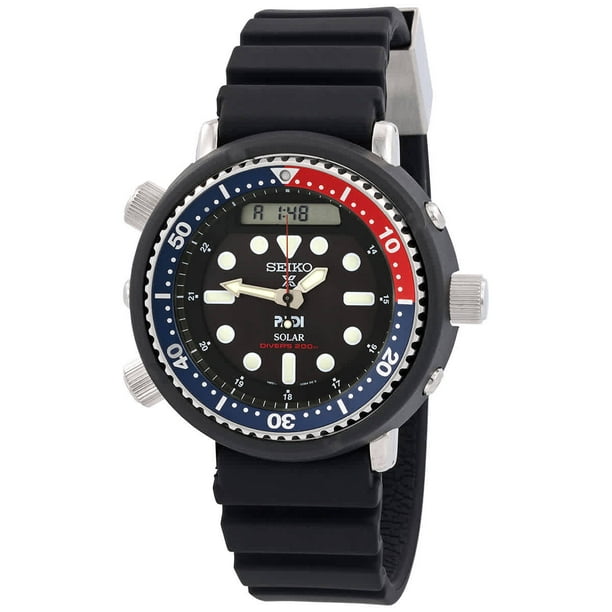Seiko Prospex PADI Solar Divers SNJ027P1 Special Edition 200M Mens ...