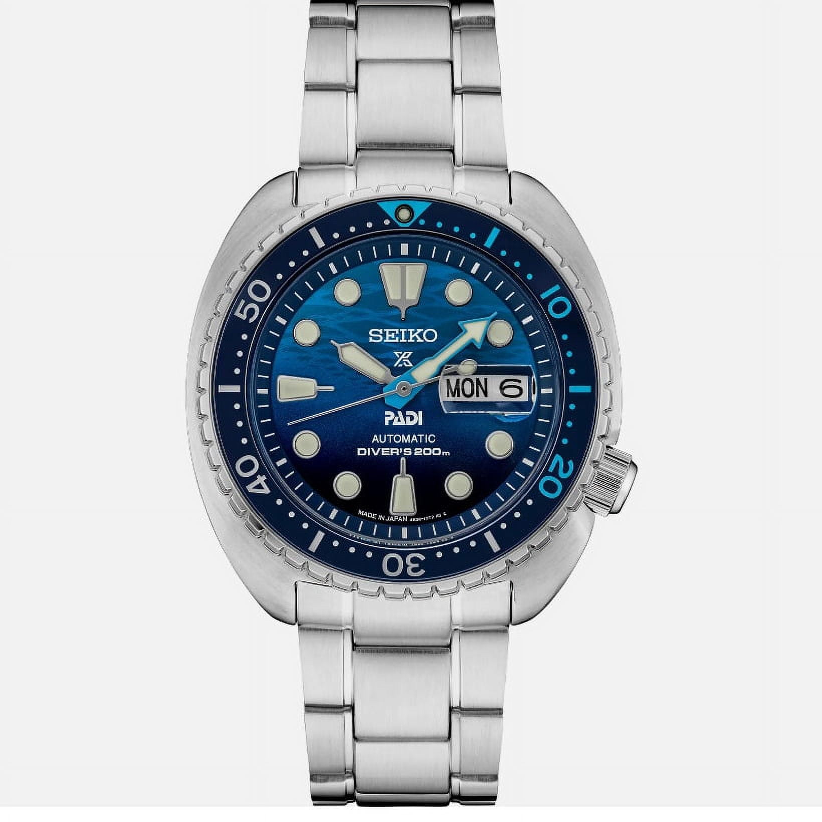 Seiko Prospex SRPK01, PADI Special Edition, Blue Dial Automatic Diver ...