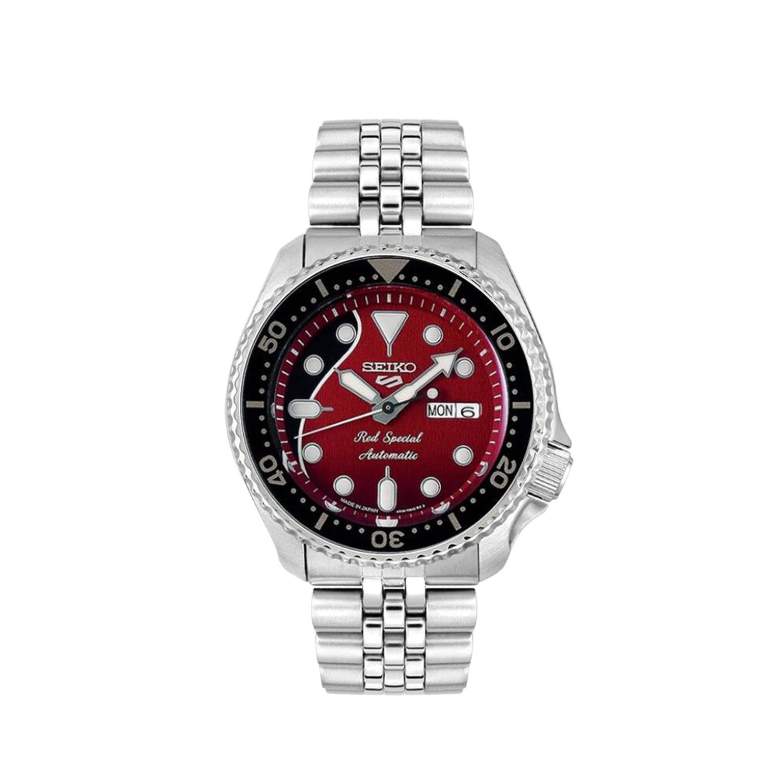 Seiko Prospex Speedtimer Red Dial Stainless Steel Men’s Watch - Walmart.com