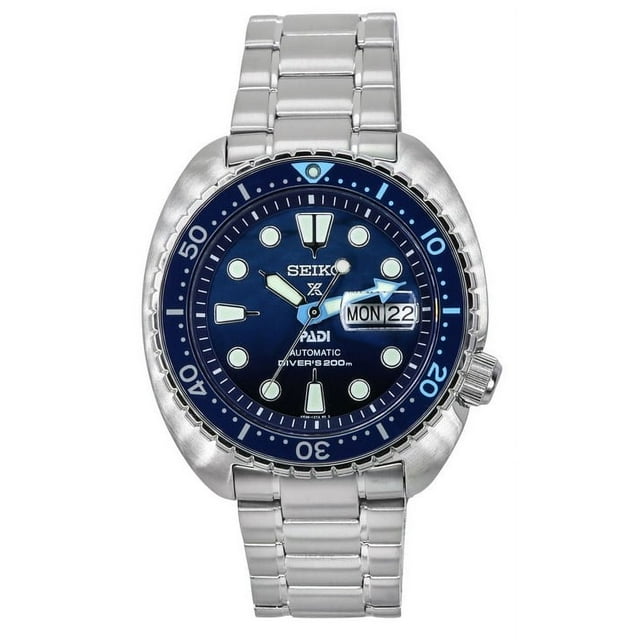 Seiko Prospex The Great Blue Turtle PADI Special Edition Blue Dial Automatic Diver's SRPK01K1 ...