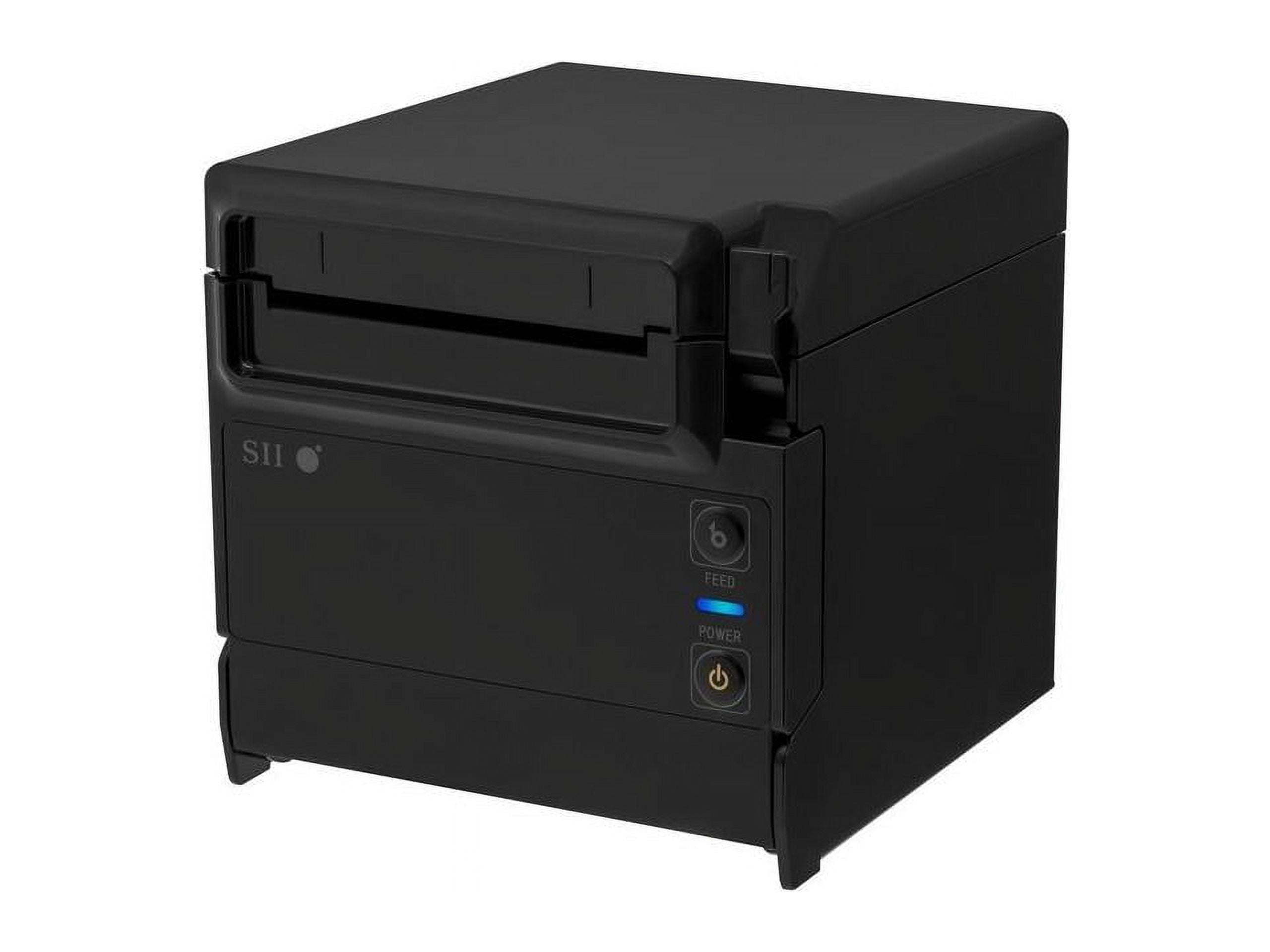 Seiko RPF10 Desktop Direct Thermal Monochrome Label Printer Black ...