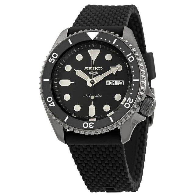 Seiko Seiko 5 Automatic Black Dial Men's Watch SRPD65K2 - Walmart.com