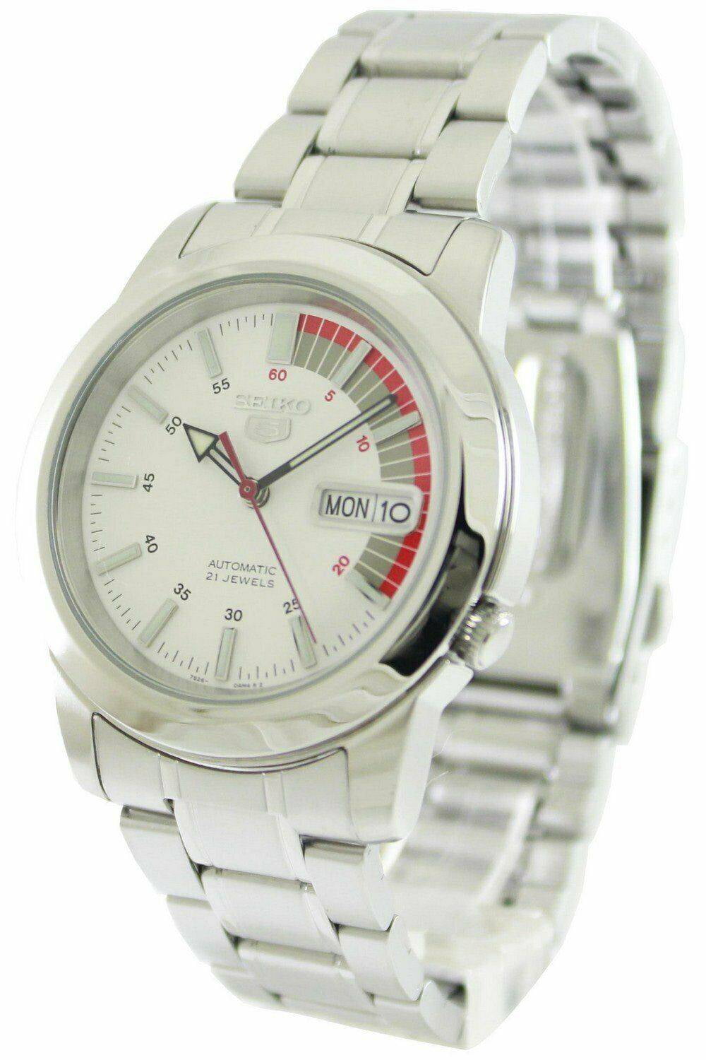 Seiko Series 5 Automatic White Dial Men's Watch SNKK25K1 - Walmart.com