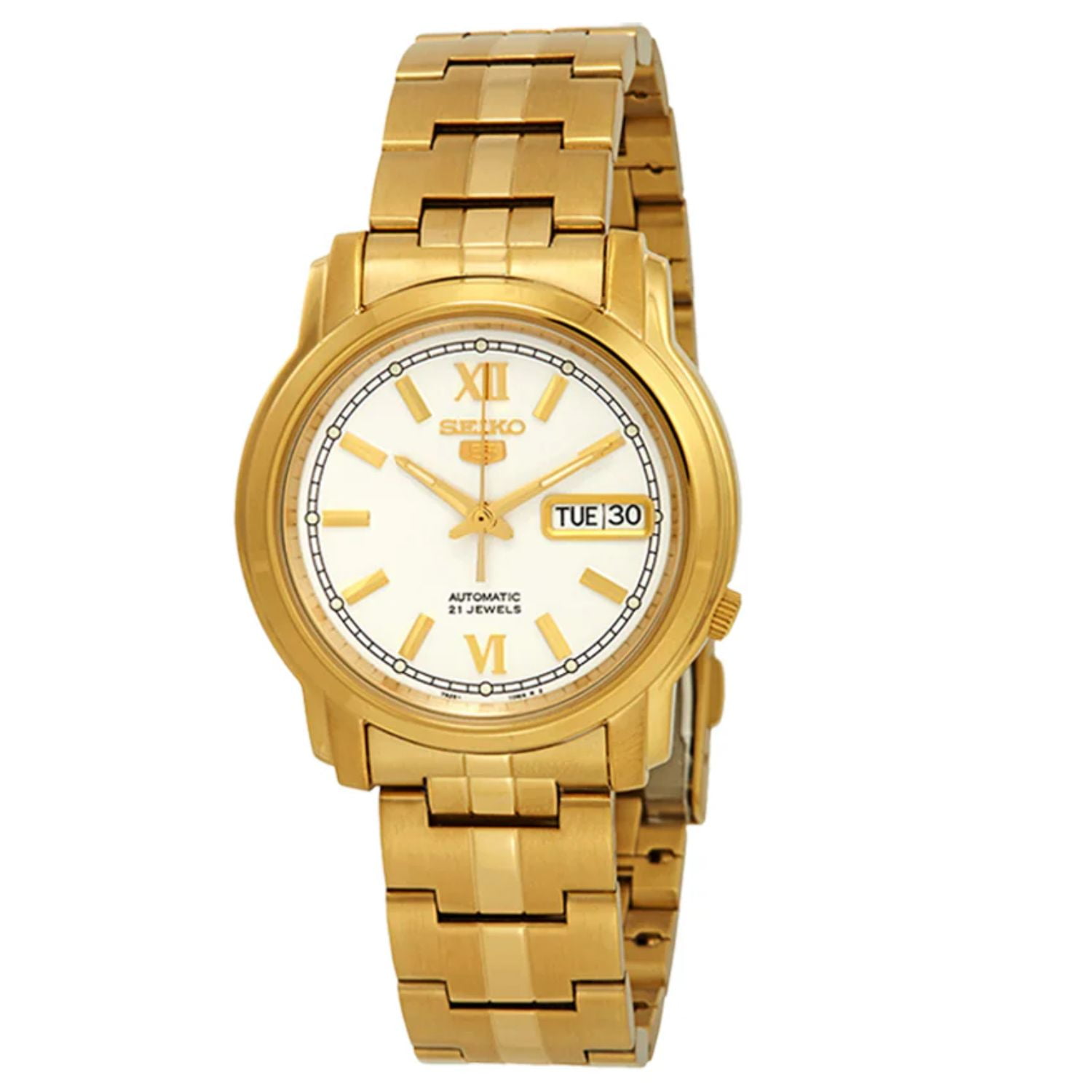 Seiko Men's Classic White Dial Watch - SNKK84K1 - Walmart.com