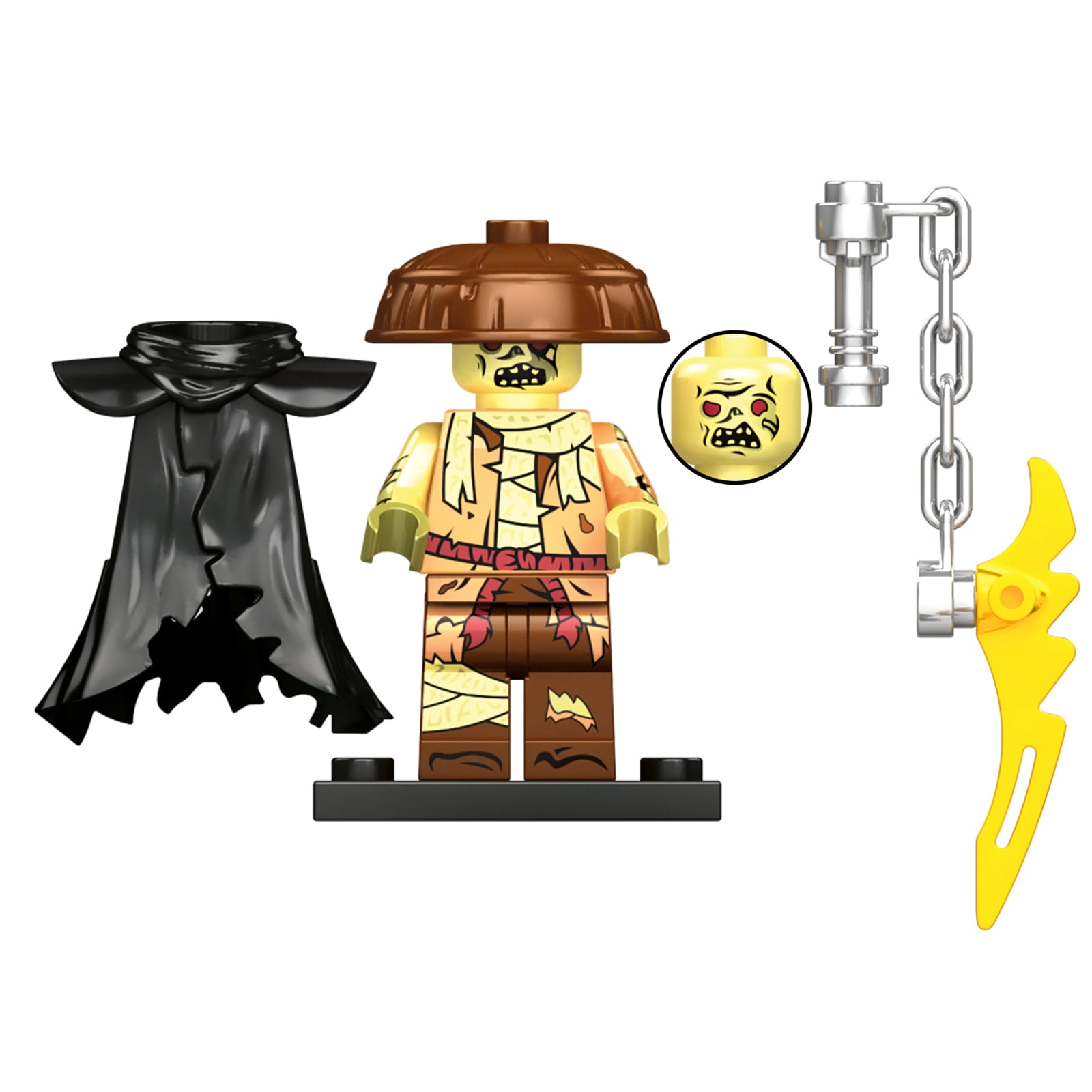 Seilly 1 Pcs Ninjago Action Figures Building Block Toys, Ninjago Mini ...