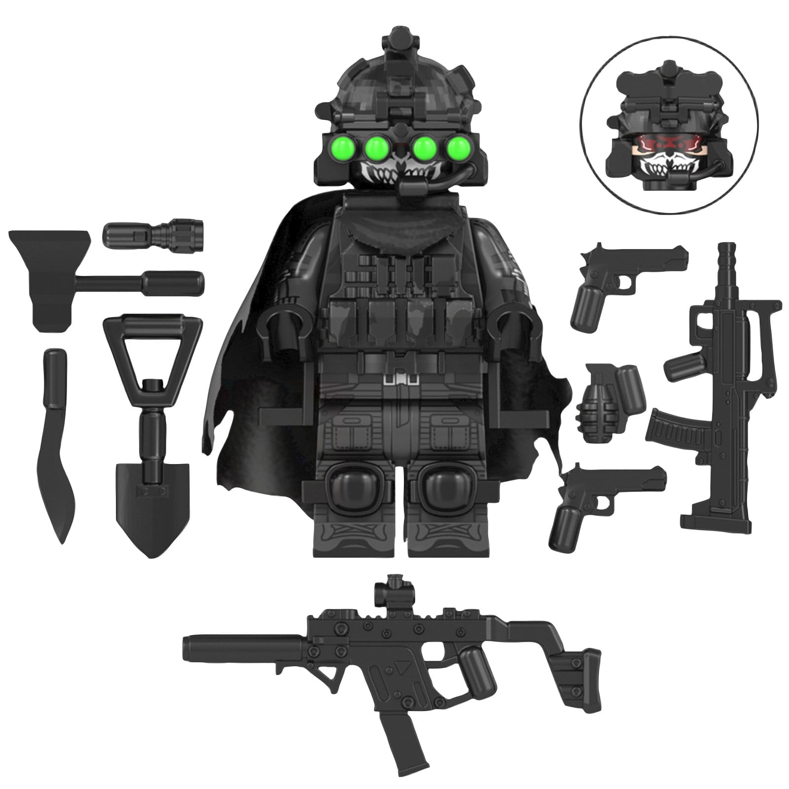 Seilly Modern Soldiers Mini Figures Building Blocks Set, Scouts ...