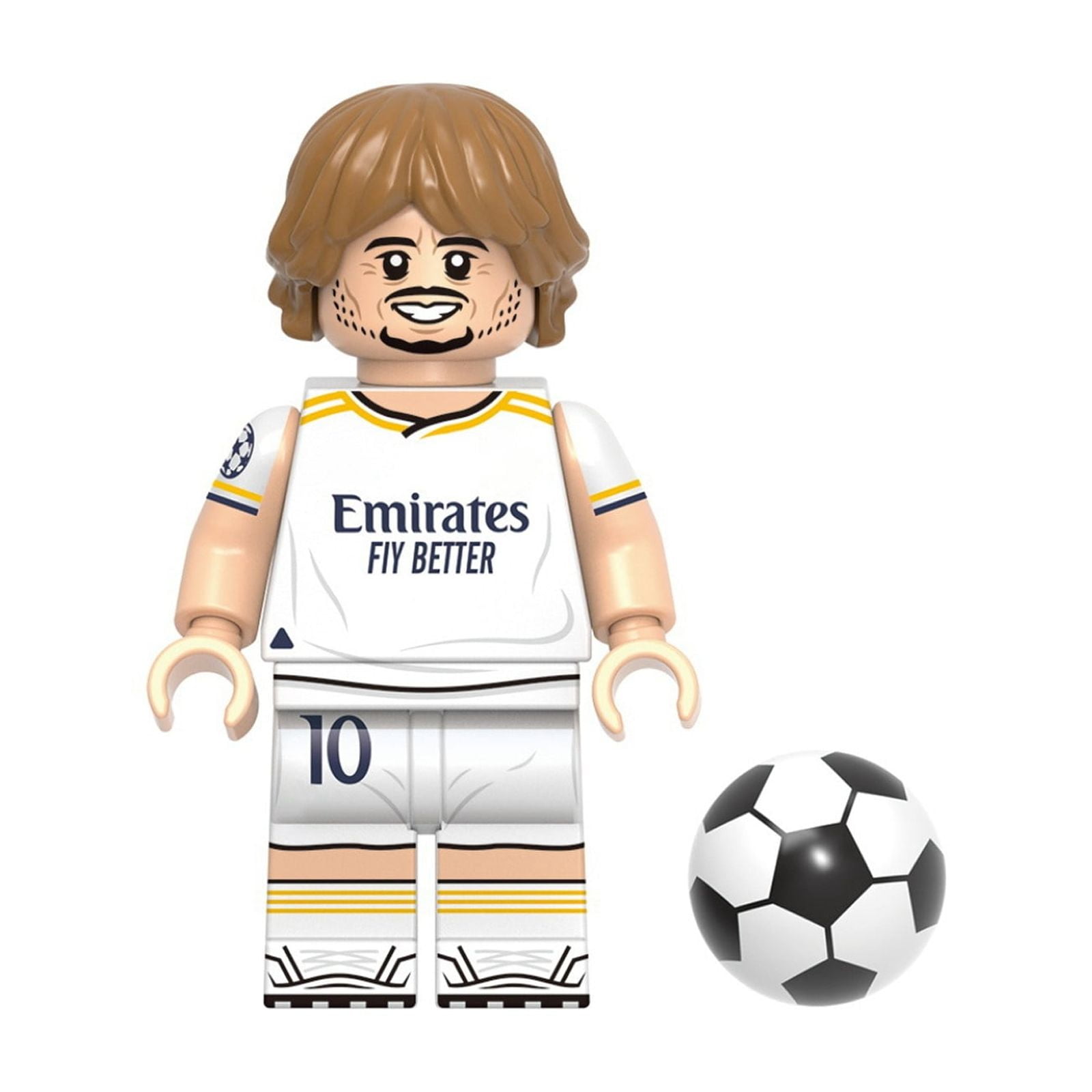 Seilly Soccer Minifigures Building Block Toys, Iconic Football Stars ...