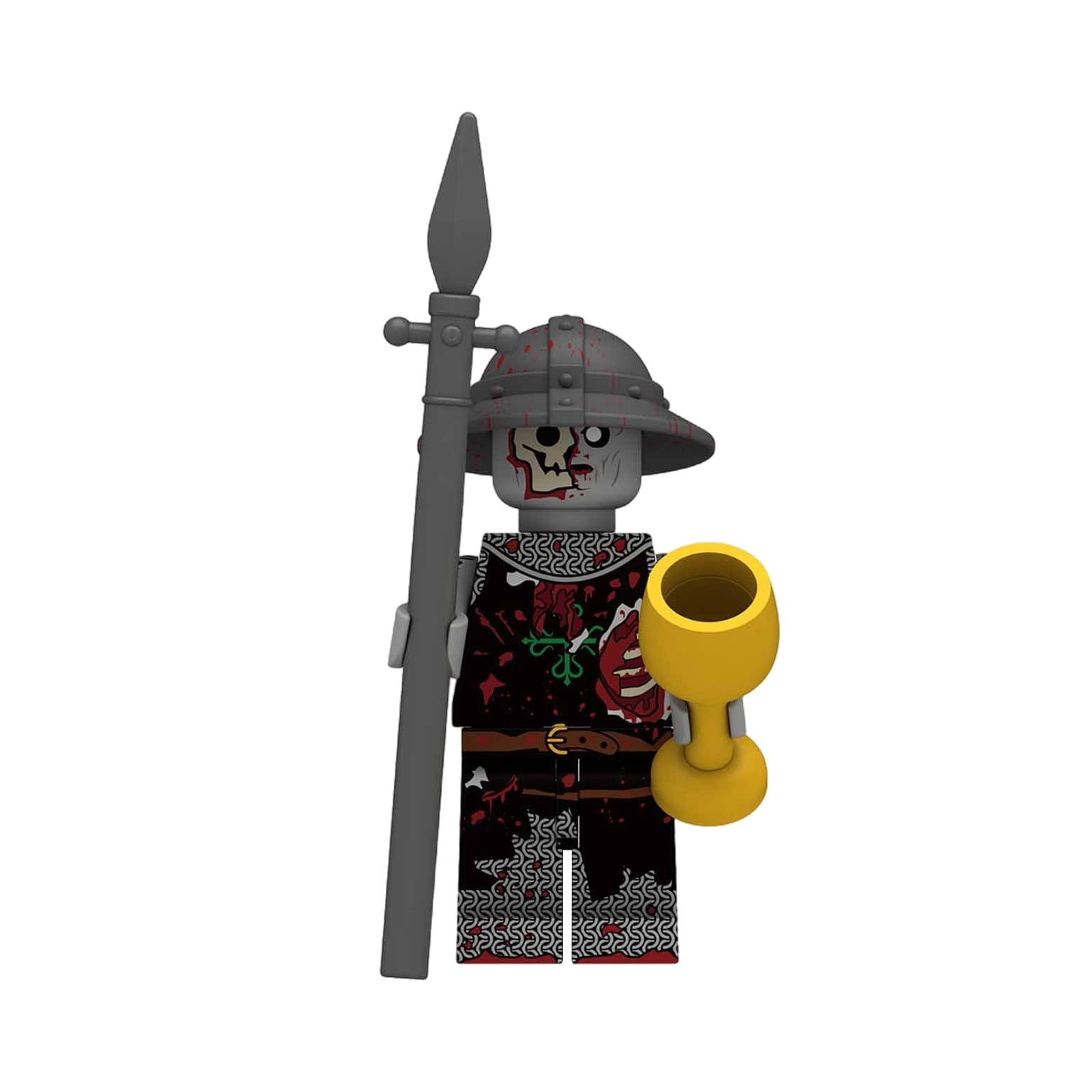 Seilly Zombies World Minifigures Action Figure Building Block Toys Set ...