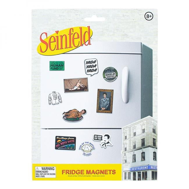 Seinfeld Officially Licensed Merchandise - Pack of 30 Quirky Fridge ...