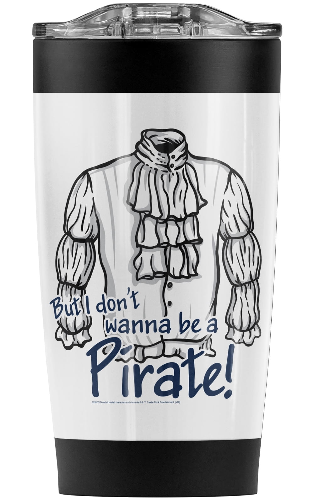 Seinfeld/Don'T Wanna Be A Pirate Stainless Steel Tumbler 20 oz Coffee ...