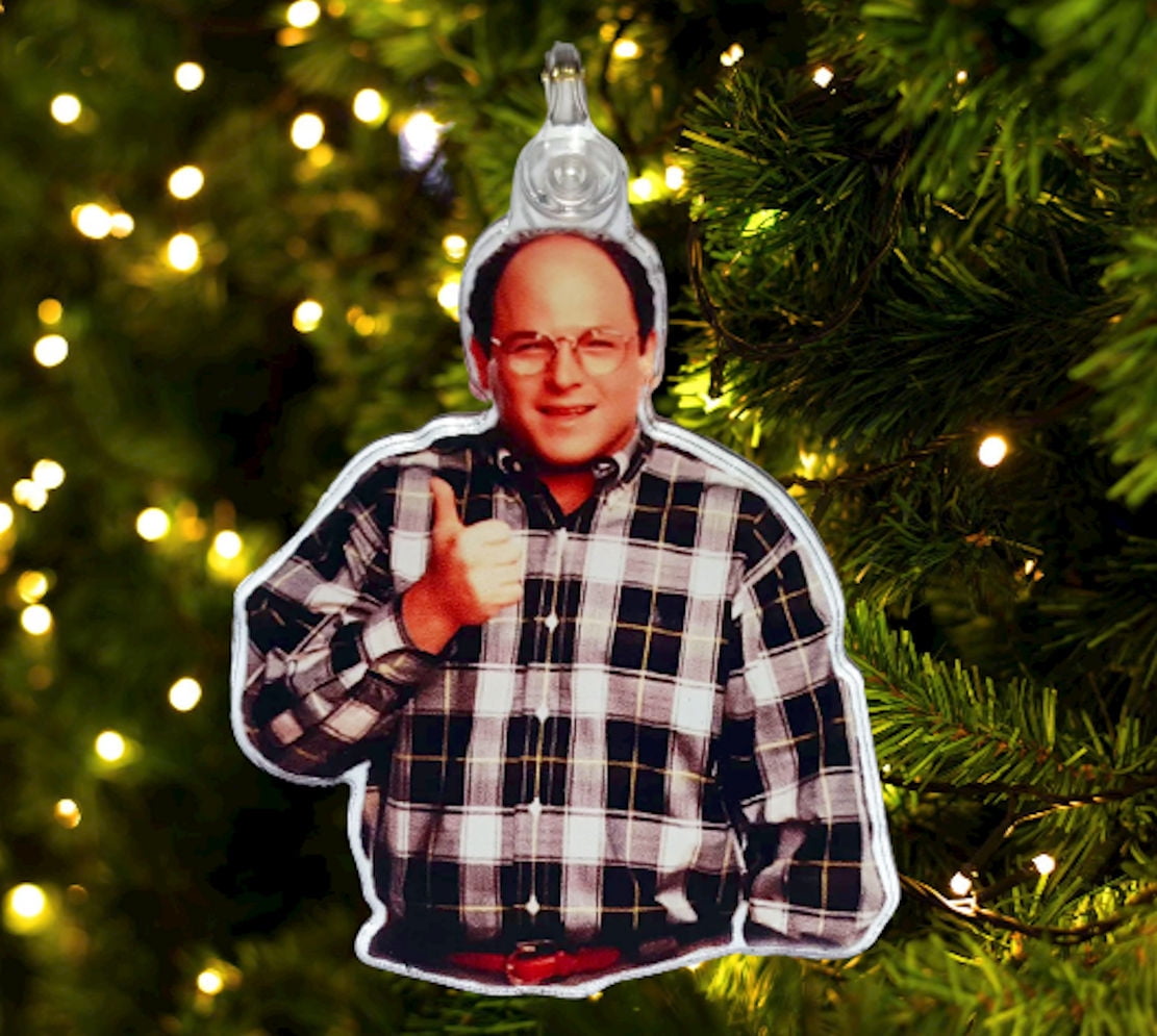 Seinfeld George Costanza Thumbs Up Promo Holiday Christmas Tree ...
