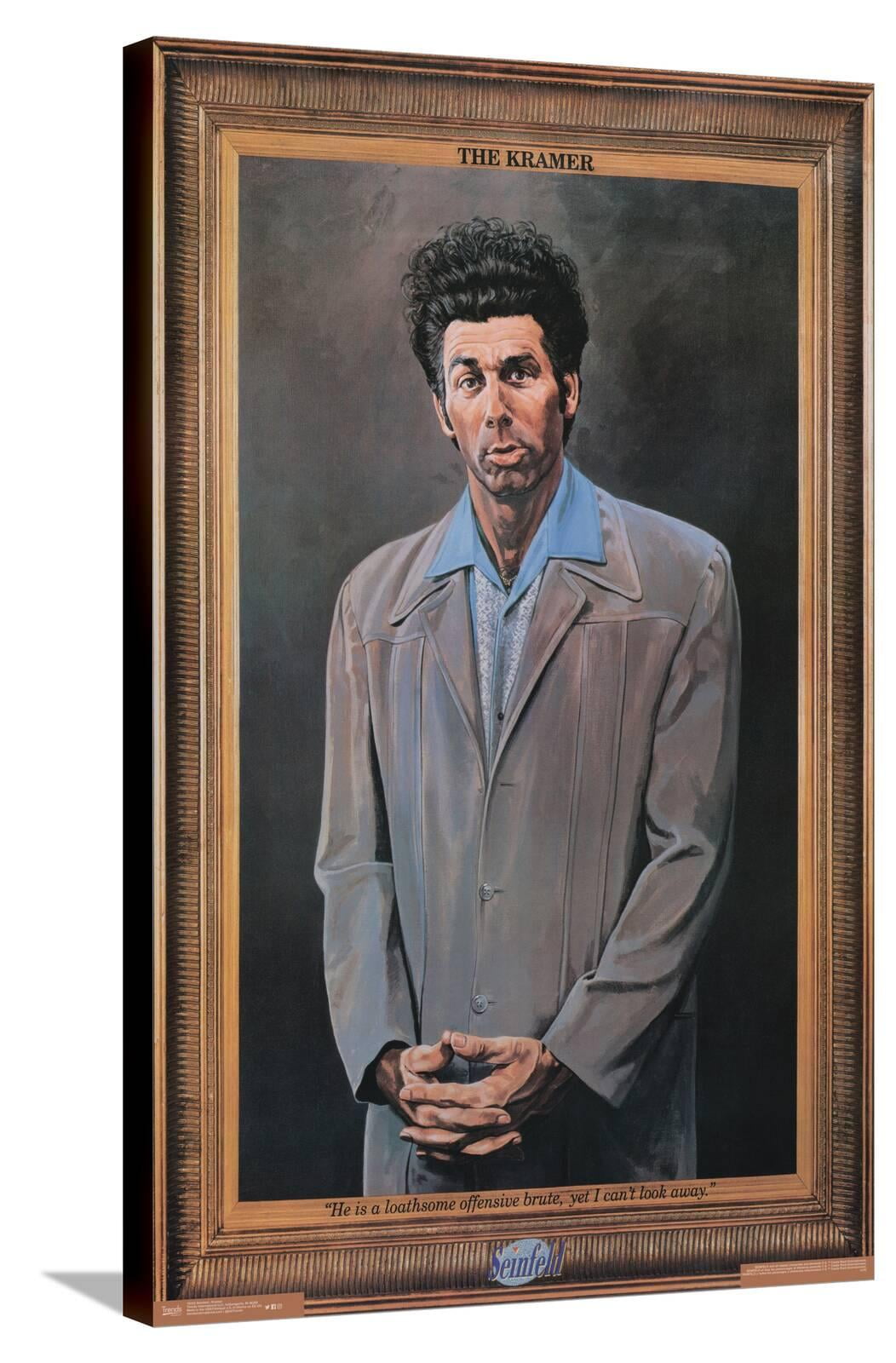 Seinfeld - Kramer Canvas Wall Poster, 22.375" x 34" - Walmart.com