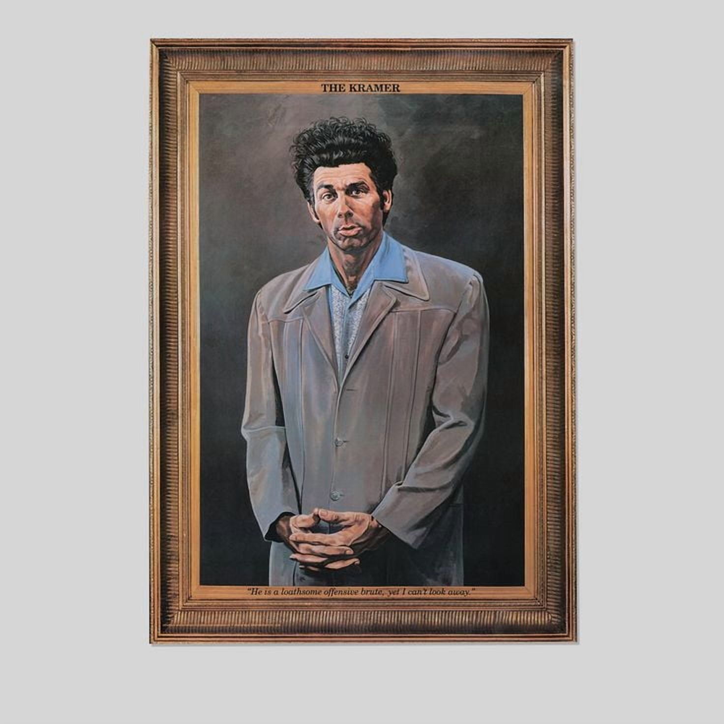 Seinfeld - Kramer Wall Poster Retro Style - Size 24''x36'' - Postora ...