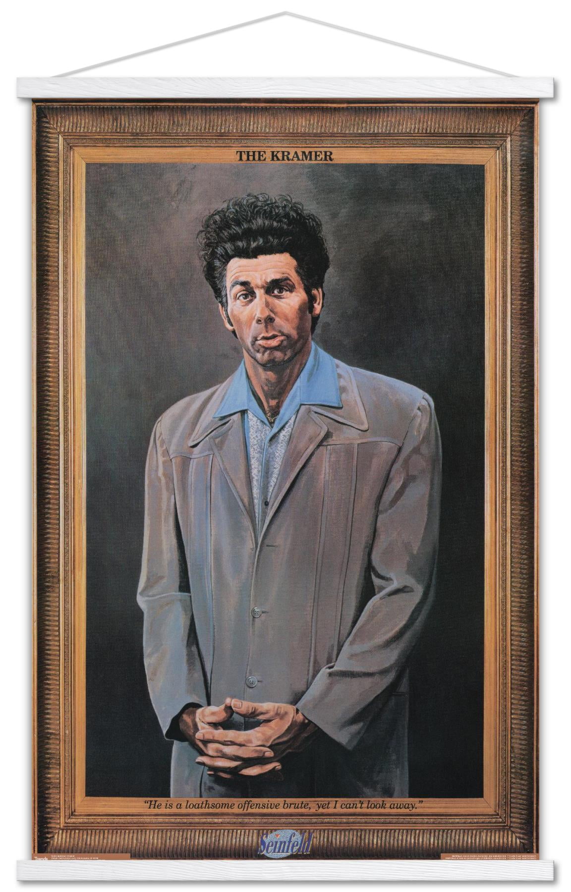 Seinfeld - Kramer Wall Poster with Magnetic Frame, 22.375" x 34 ...