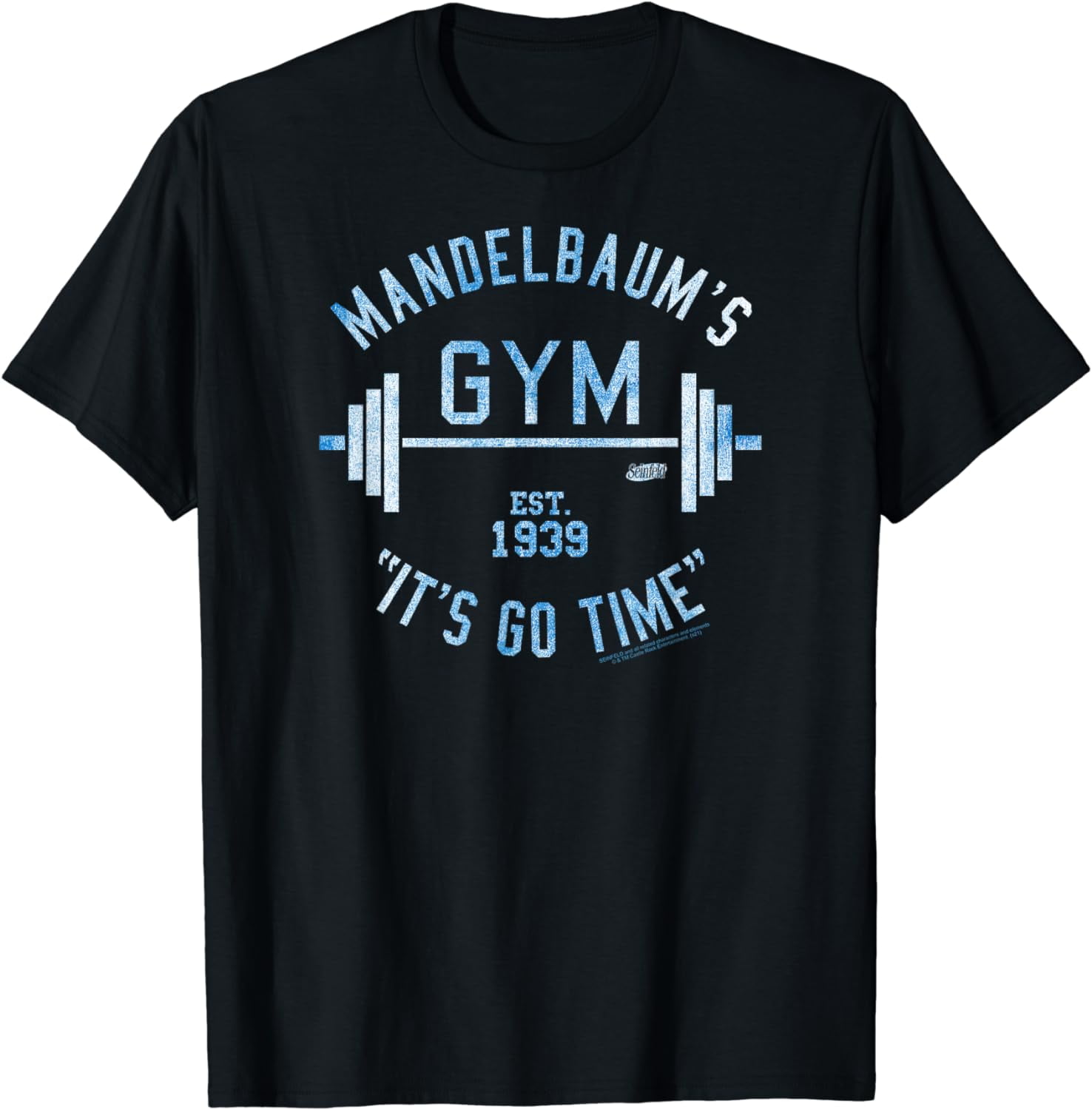 Seinfeld Mandelbaum's Gym T-Shirt-S - Walmart.com