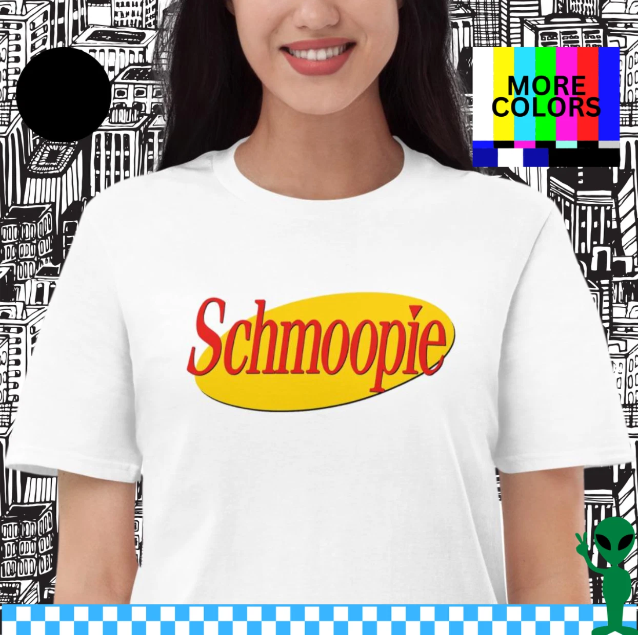 Seinfeld Schmoopie Shirt S-3XL Unisex Short- Sleeve - Walmart.com
