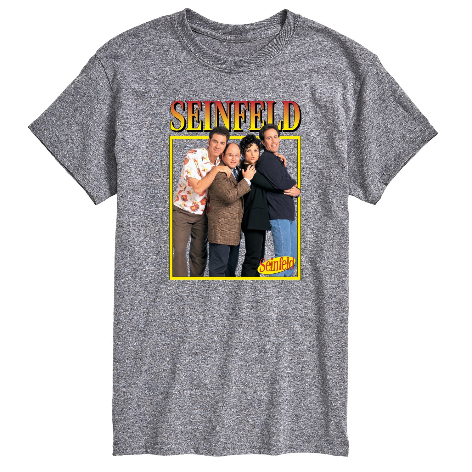 Seinfeld - Seinfeld Group Square - Men's Short Sleeve Graphic T-Shirt ...