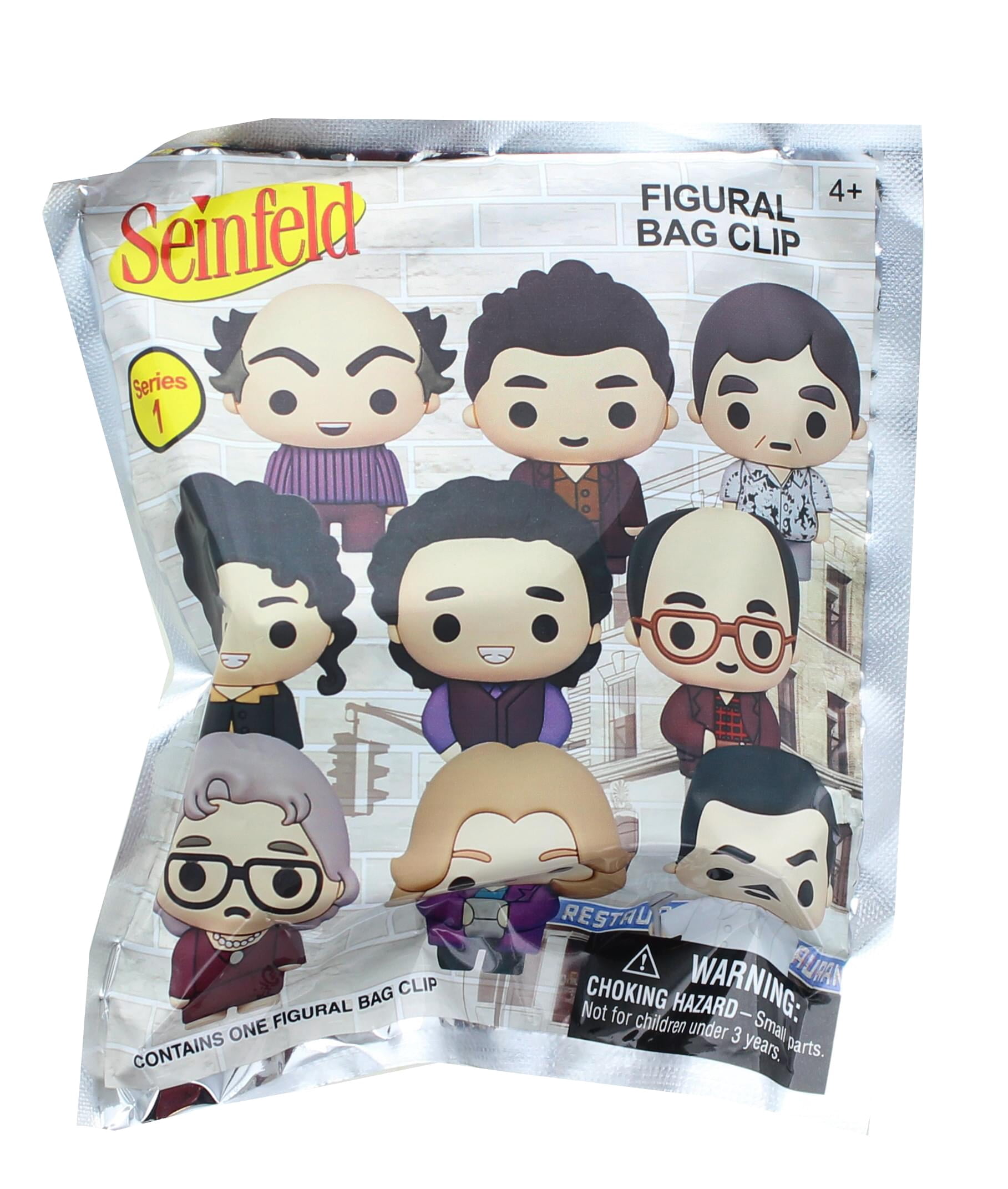 Seinfeld Series 1 Blind Bagged 3D Foam Figural Bag Clip | 1 Random ...