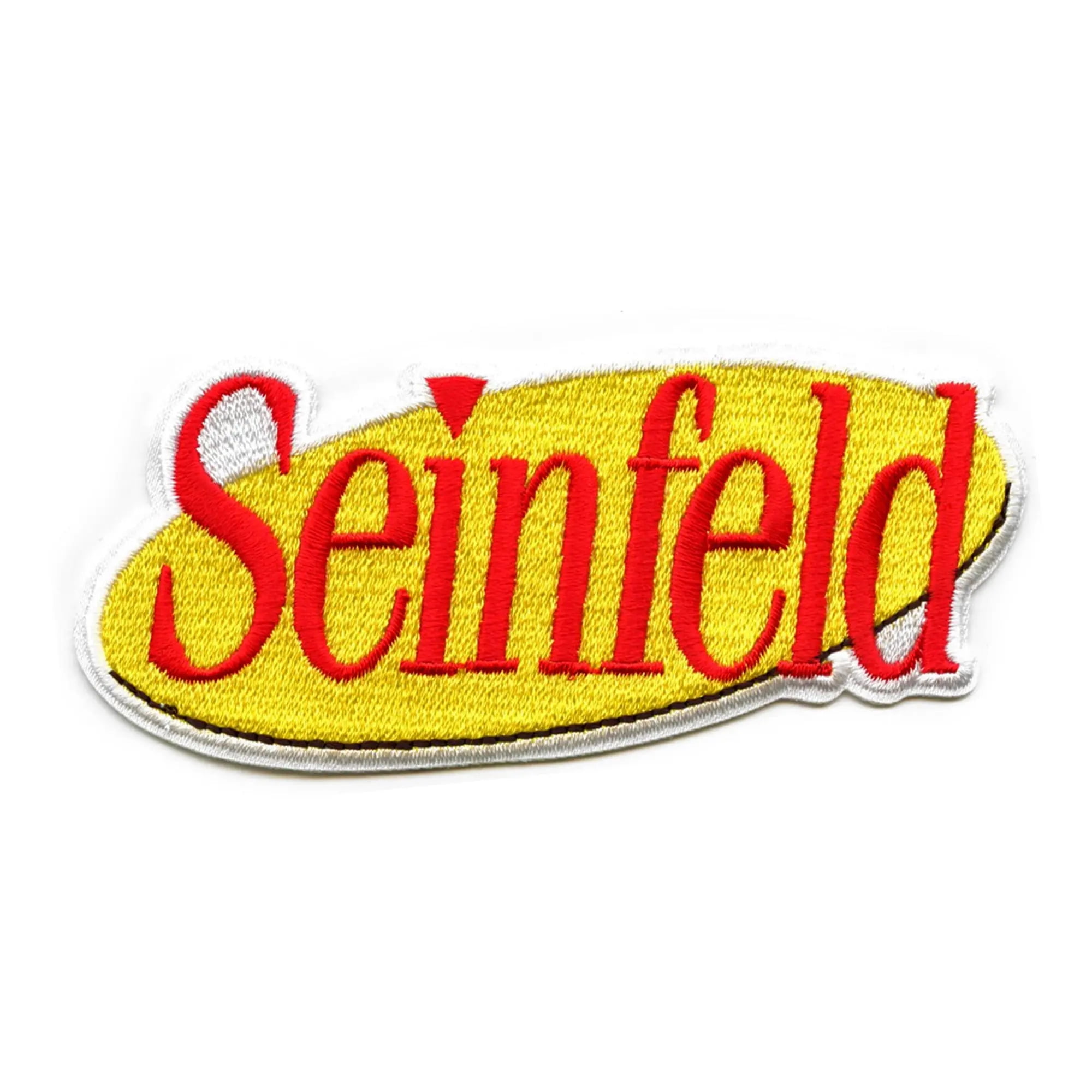 Seinfeld Sitcom Logo Patch TV Show Comedy Embroidered Iron On - Walmart.com